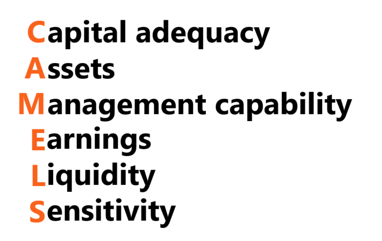CAMELS Rating System - Overview and Calculation Example