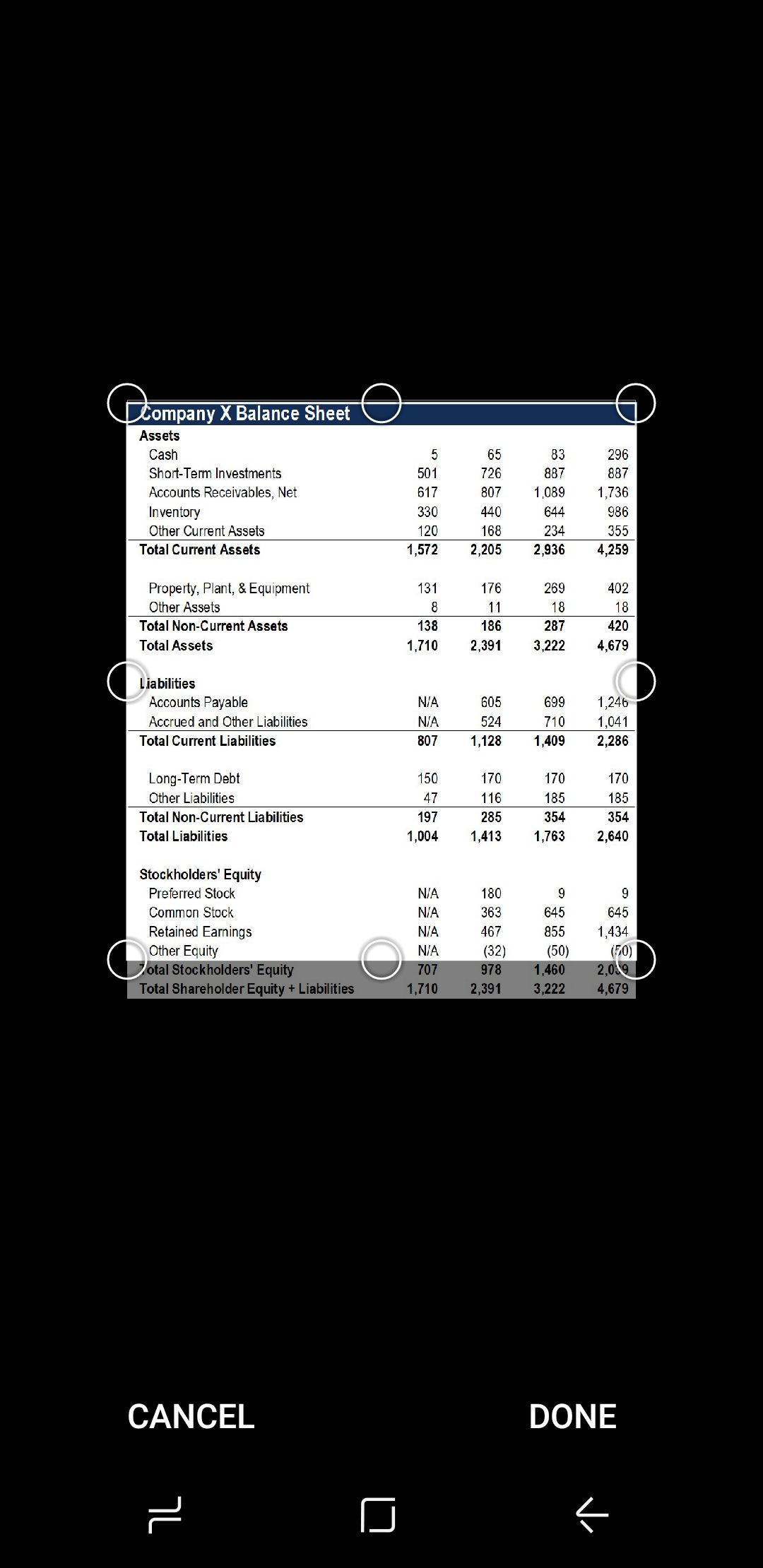 Convert A Picture To Excel Spreadsheet - Corporate Finance Institute