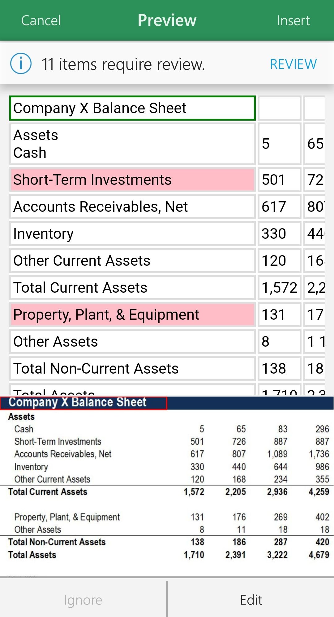 Convert A Picture To Excel Spreadsheet - Corporate Finance Institute