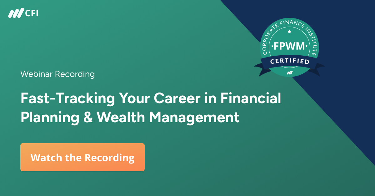 Webinar: Fast-Tracking Your Career in FPWM