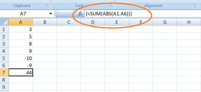 Absolute Function in Excel - Formula, Examples, How to Use ABS