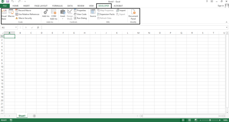 Developer Tab - Overview, Importance, How To Add