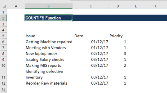 COUNTIFS Function - Formula, Example, Count Multiple Criteria