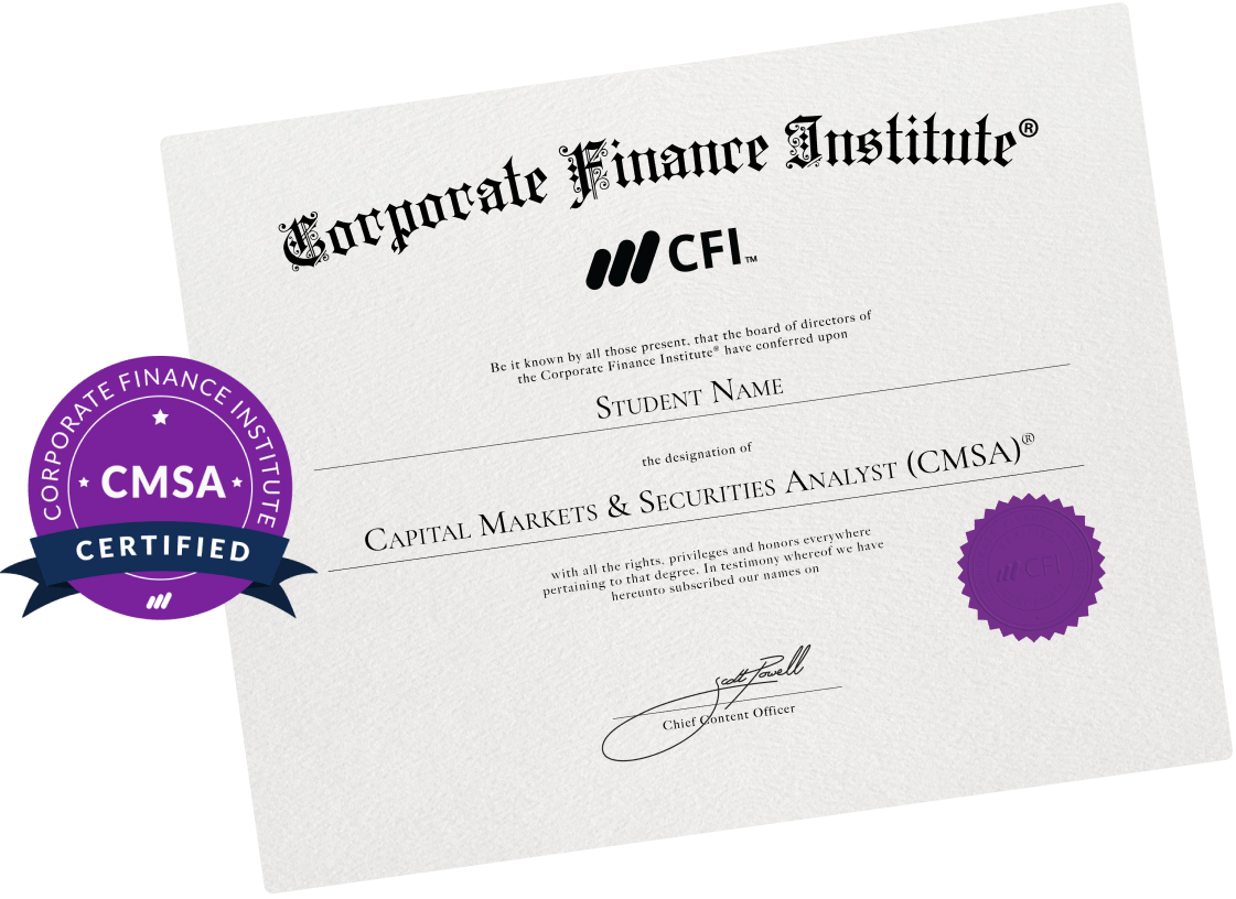 Capital Markets & Securities Analyst (CMSA)®️ | CFI