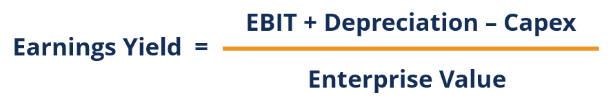 Earnings Yield - Definition, Formula, Calculation, Example