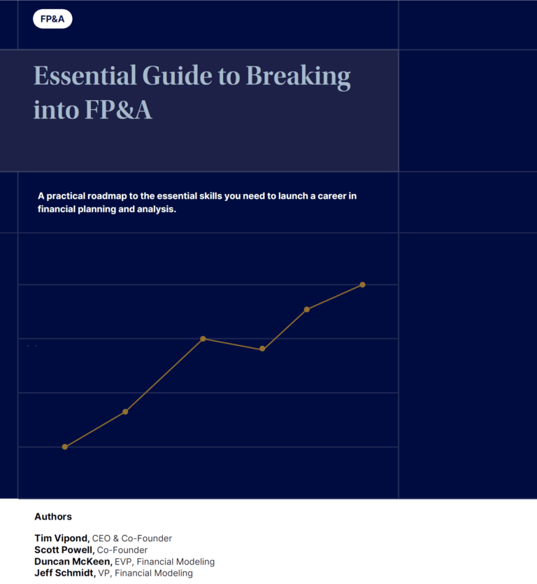 Essential Guide to Breaking Into FP&A - Free eBook Download | CFI