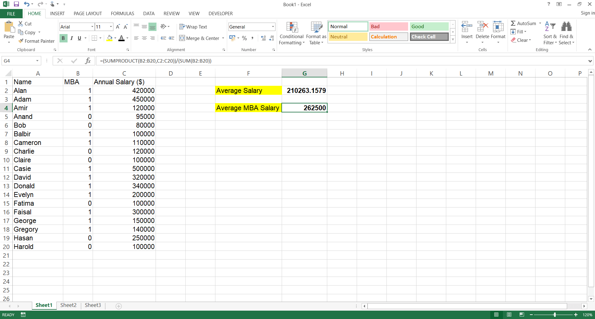 Excel Array Formulas - Overview, Single Output, Array Output