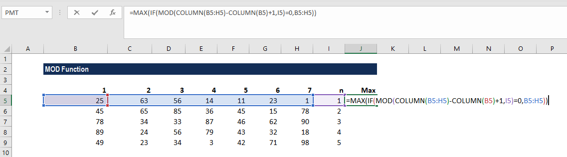 Mod Function Formula Examples How To Use Mod 