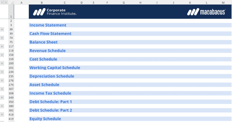 Documenting Excel Models Best Practices - Structure Documenting Excel Models Best Practices - Structure