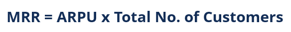 Monthly Recurring Revenue (MRR)