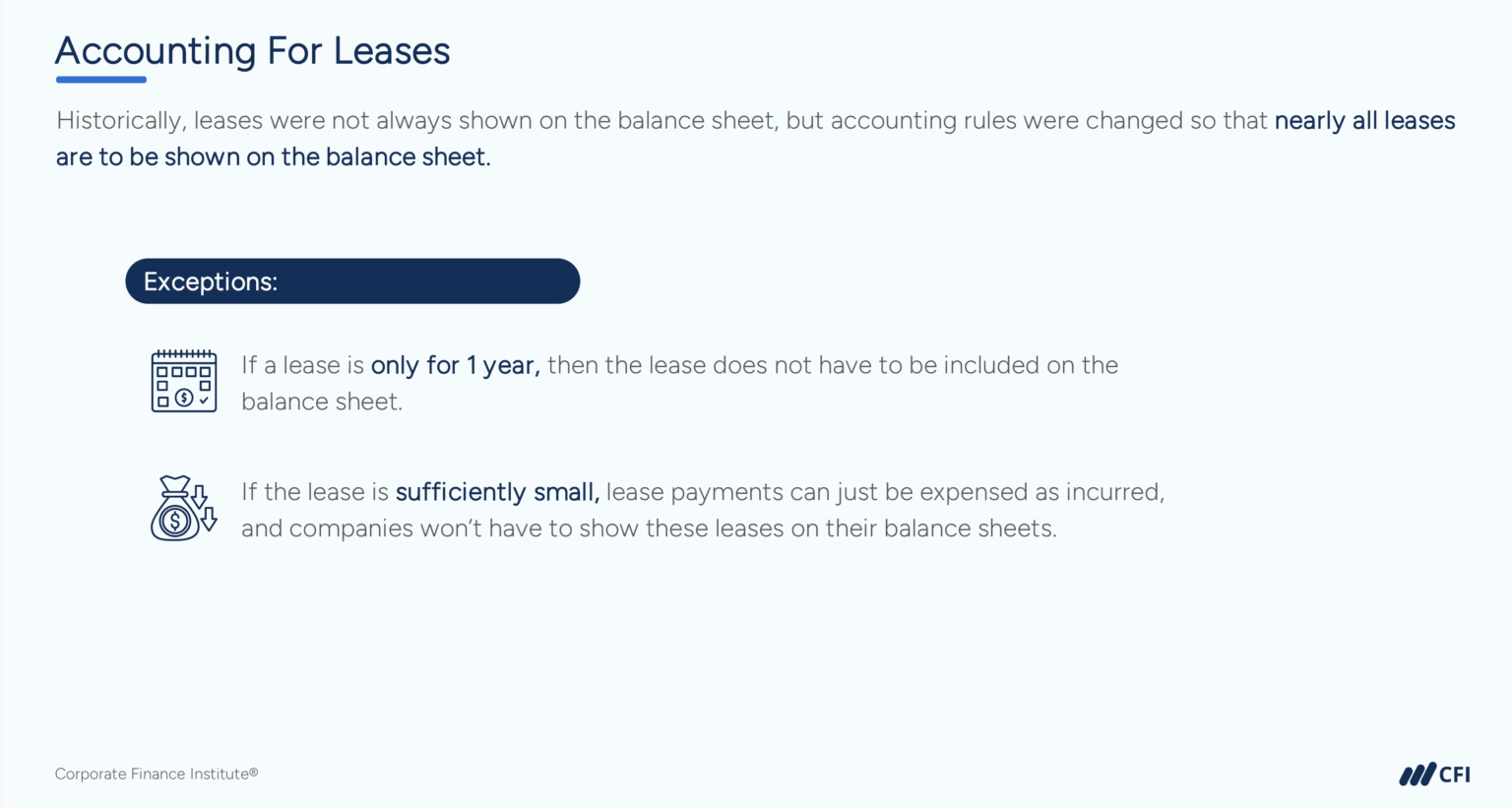 Off-Balance Sheet Financing: Meaning, Types & Examples| CFI
