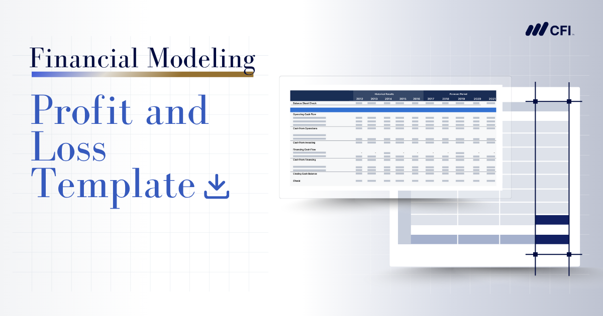 Profit and Loss Template - Free Download