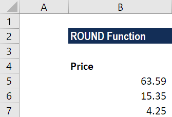 ROUND Function - Excel Formula, Examples, How To Use