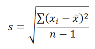 STDEV.P Function - Formula, Calculate, Example, Sample