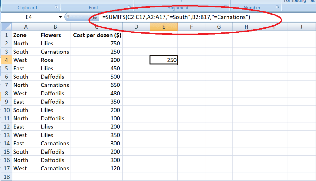 SUMIFS Function In Excel Formula Examples How To Use SUMIFS