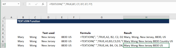 TEXTJOIN Function - Examples, How to Join Text in Excel