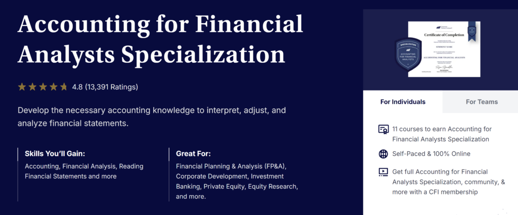 Top Accounting Certifications | CFI Top Accounting Certifications | CFI