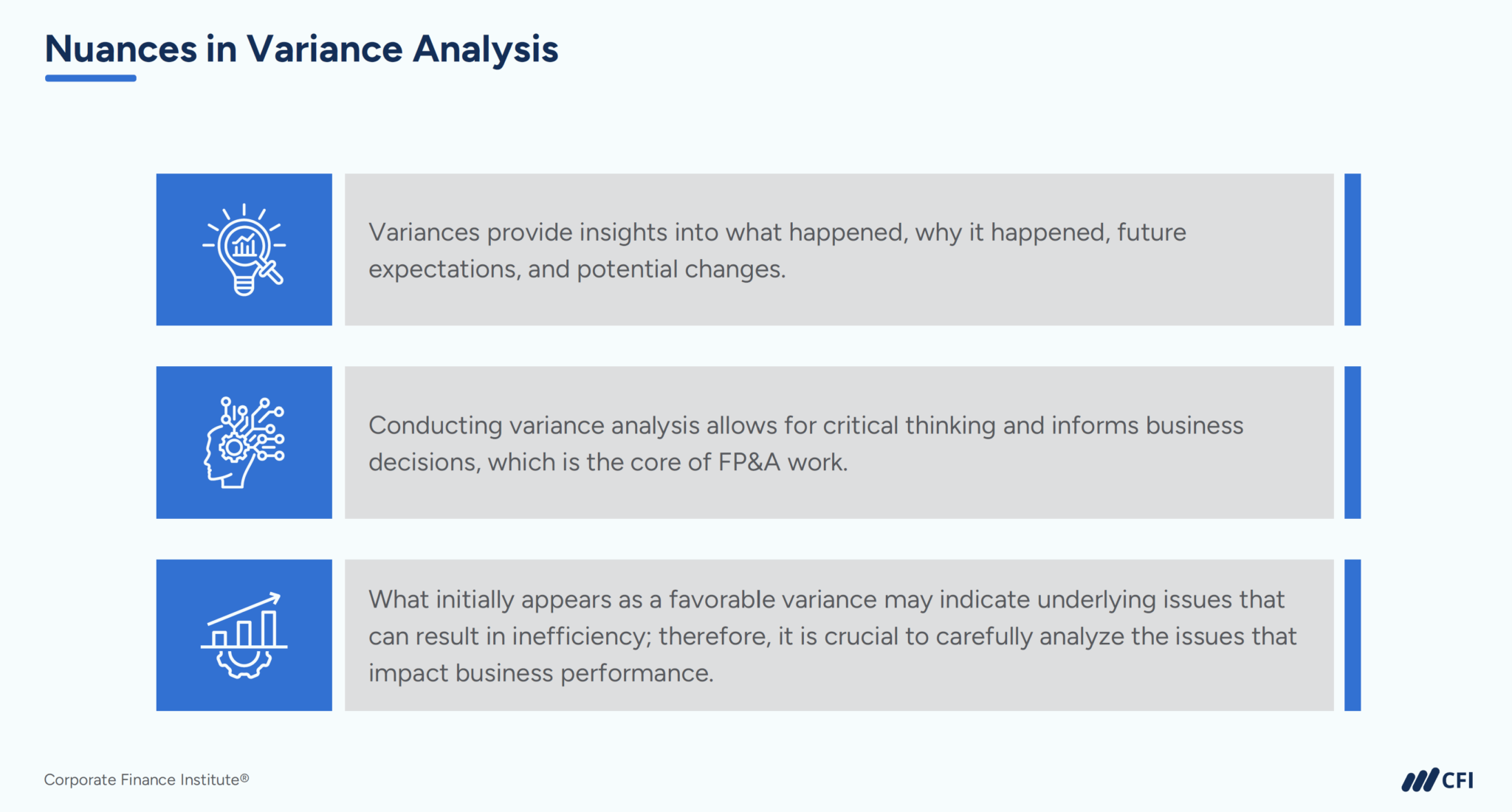 3 Types of Variances Every FP&A Pro Should Know | CFI