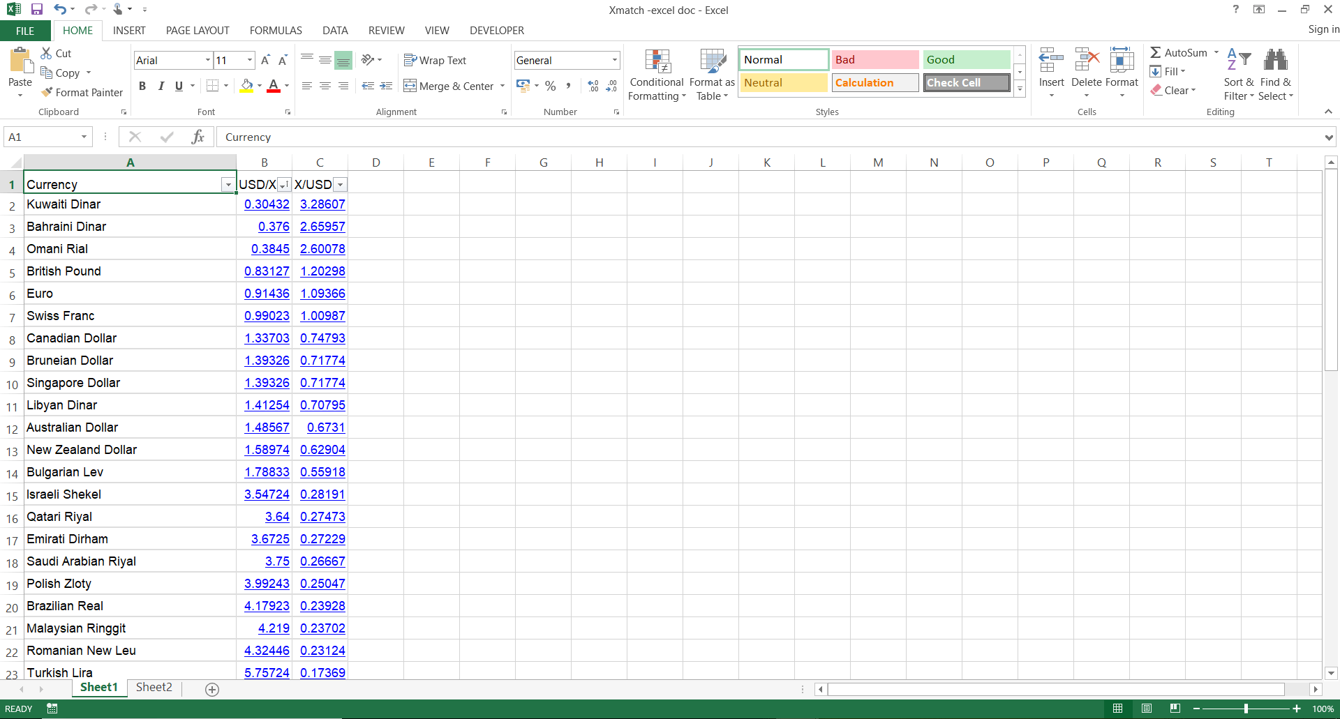 XMATCH Function in Excel - Overview, Syntax, Example